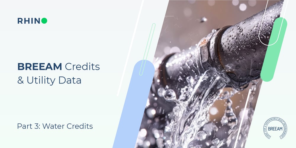BREEAM Credits & Utility Data - Part 3: Water Credits