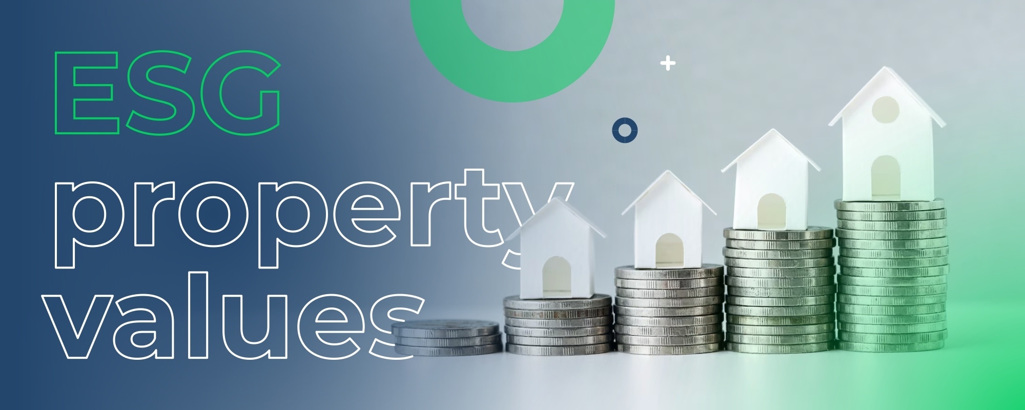 How does implementing ESG strategies impact property values?