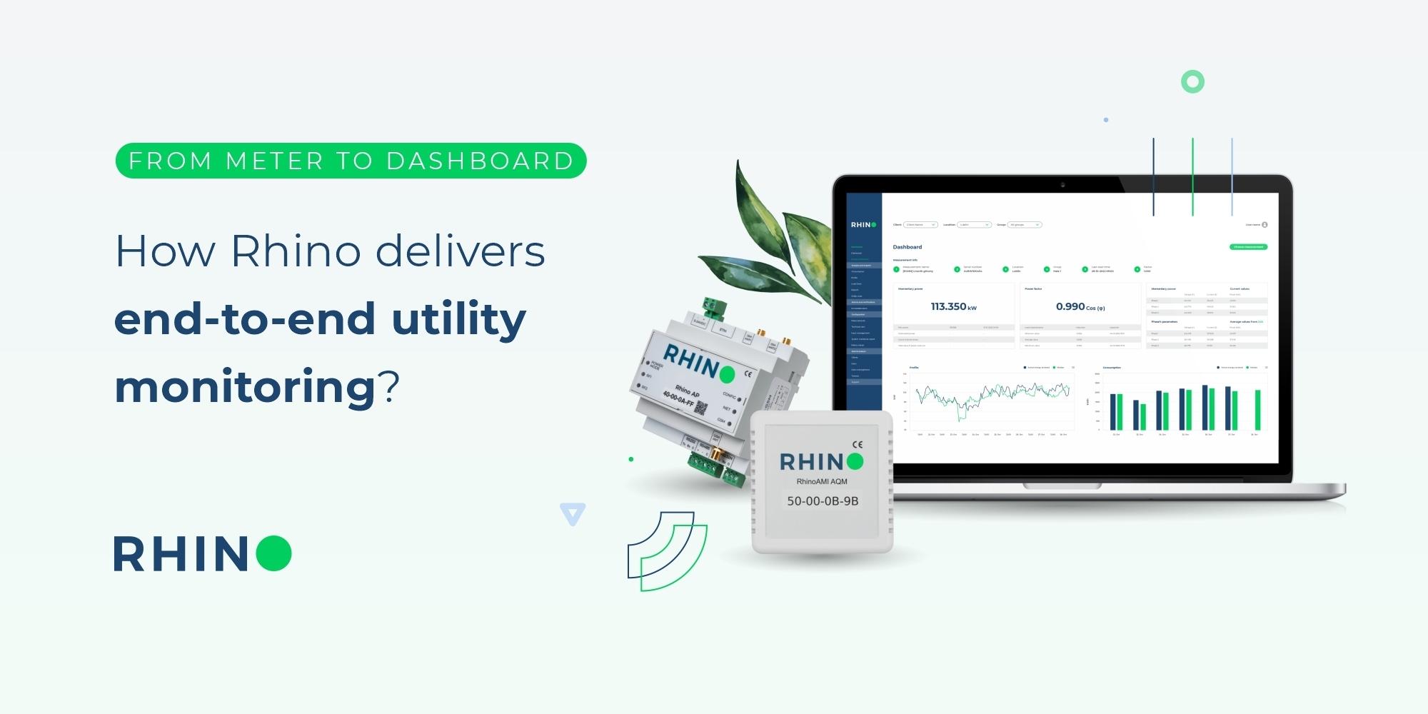 Van Meter tot Dashboard: Hoe Rhino End-to-End Utiliteitsmonitoring Levert