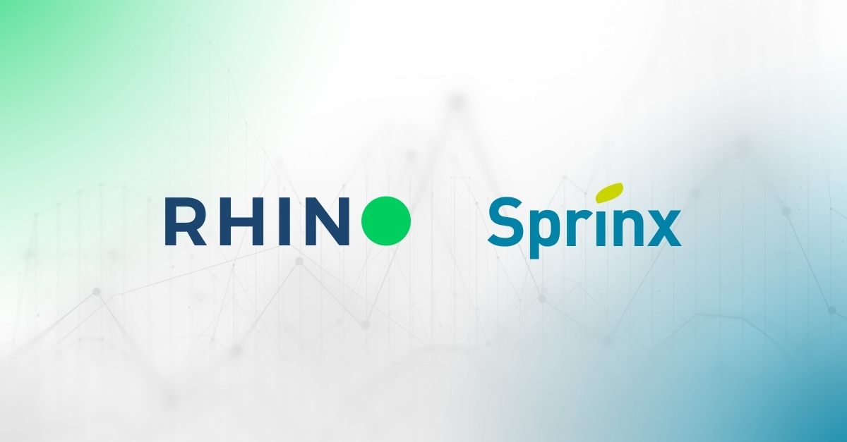 Sprinx and Rhino Announce Partnership for Utility Data Collection